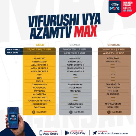 Jinsi ya Kutazama Azam TV Max App Bila Kisimbuzi cha Azam TV - Modc News